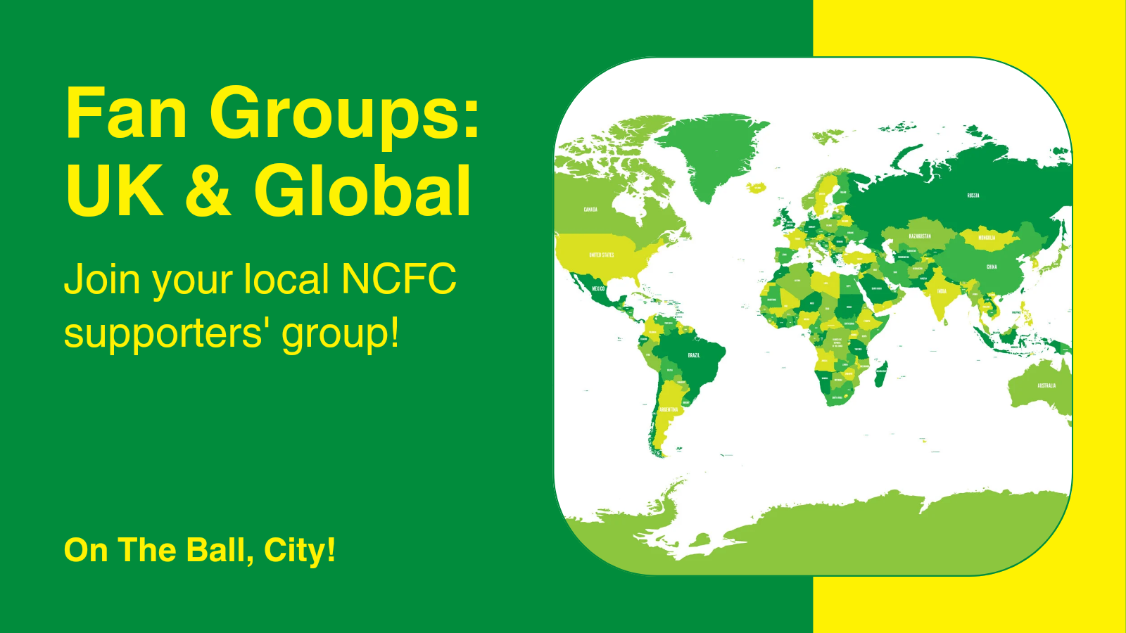 Fan Groups - Norwich City Fans Social Club